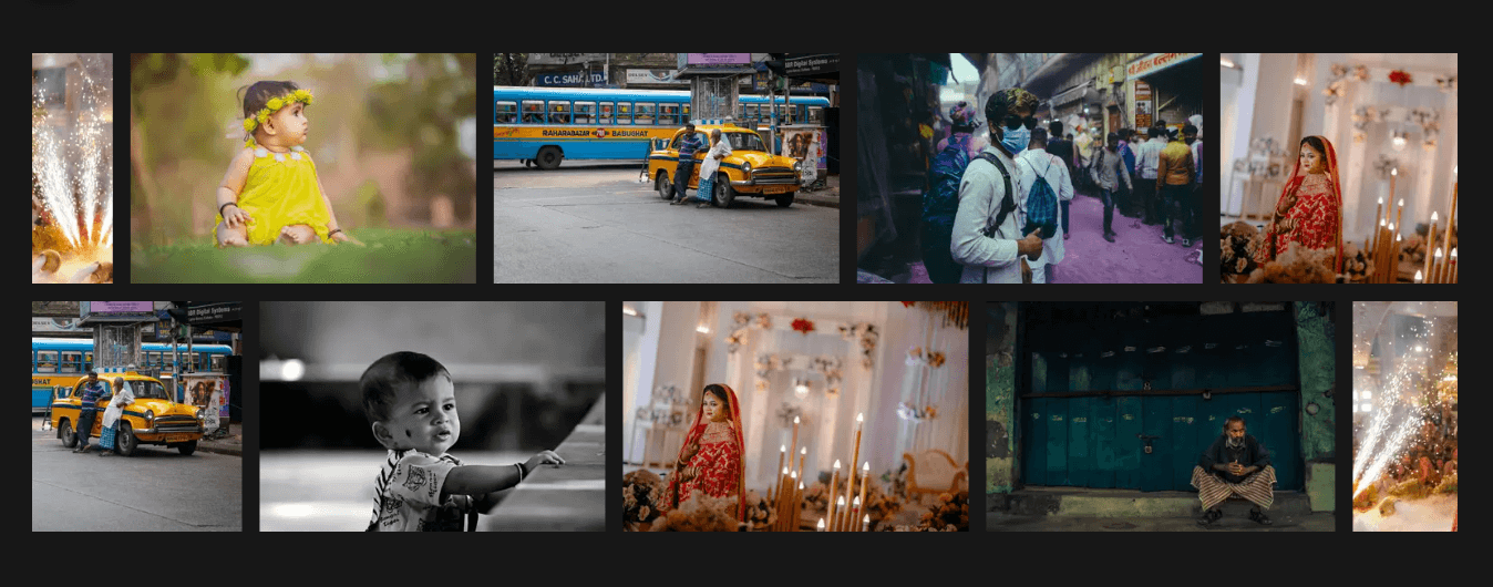 Parallax Scroll Image Slider – Framer Motion & Tailwind CSS